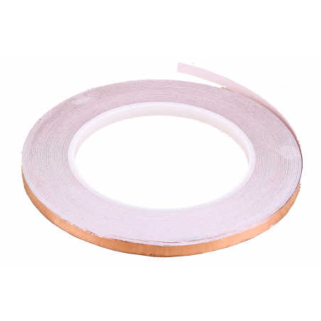 Flat copper conductor sticker