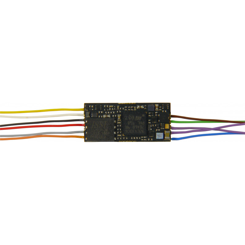 Décodeur de traction sonore 4 fonctions avec interface 6 broches