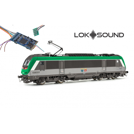 ESU Loksound V5 NEM652 8 pins Distrimodel for BB36000 Astrid electric locomotive