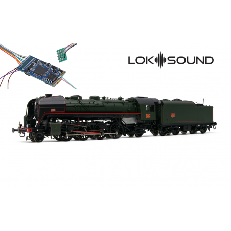 ESU Loksound V5 NEM652 8 pins for 141R fuel steam locomotive