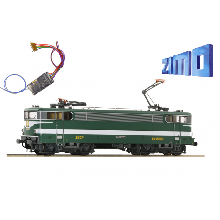 ZIMO MS450R 8 pins for electric locomotive BB9300 SNCF