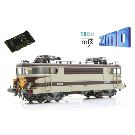 ZIMO MS440C 21MTC for BB9400 Vespa SNCF electric locomotive