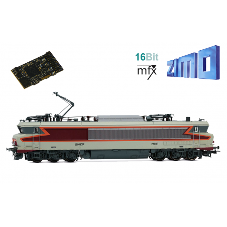 ZIMO MS440C 21MTC for CC21000 SNCF electric locomotive