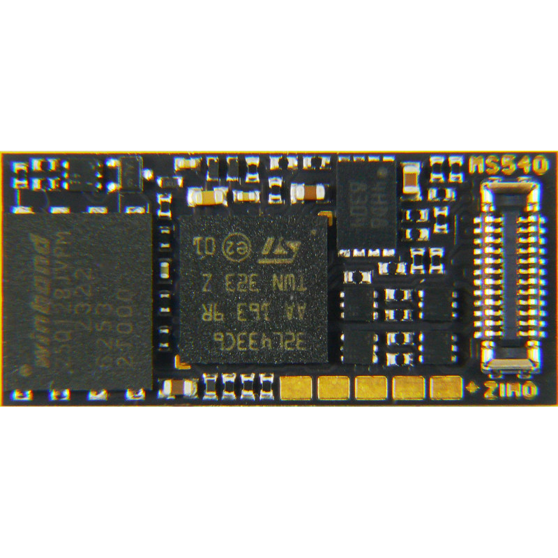 8-function sound traction decoder on E24 connector